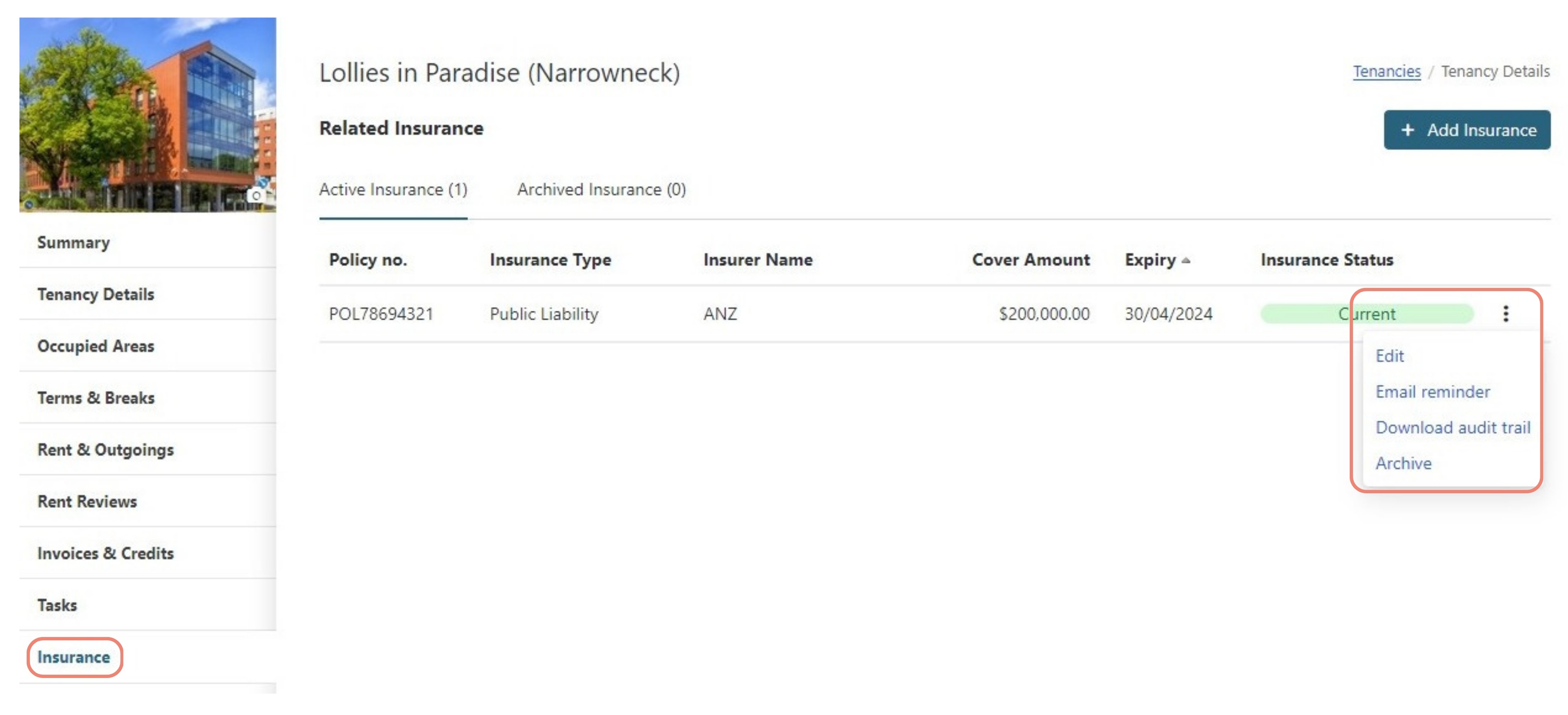 How to Send Insurance Reminder Emails – Re-Leased Help
