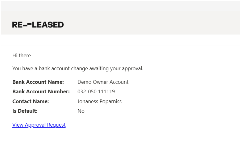 Bank Account Approvals – Re-Leased Help